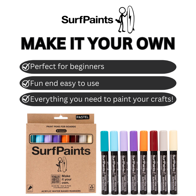 Pastel Acrylic Paint Pens - Size 4mm Bullet Nibs – Surfpaints